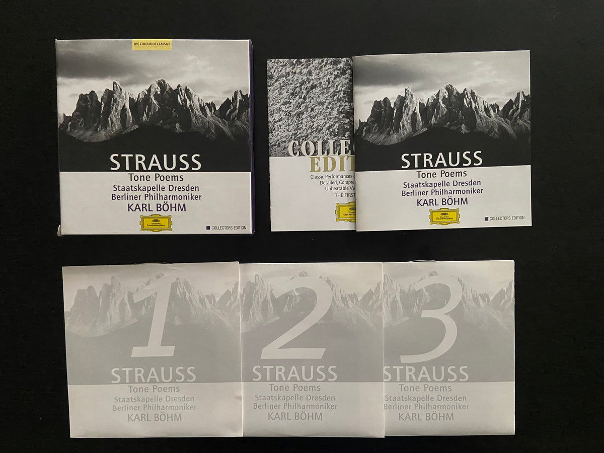 Richard Strauss: Tone Poems (3 x CD box set with booklet)